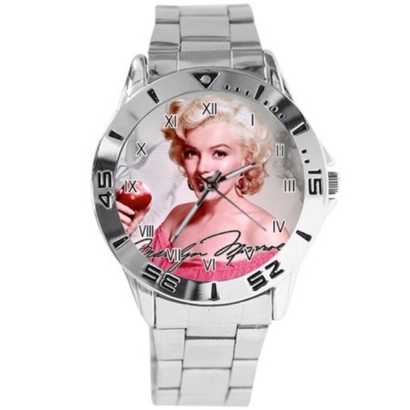 Accessories | Marilyn Monroe Stainless Steel Dress Wrist Watch | Poshmark